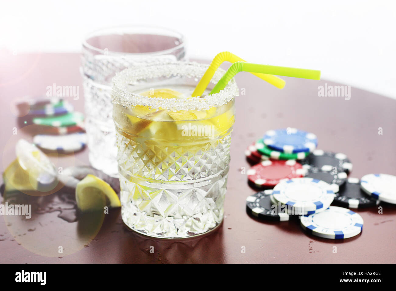 glass ice poker Stock Photo - Alamy