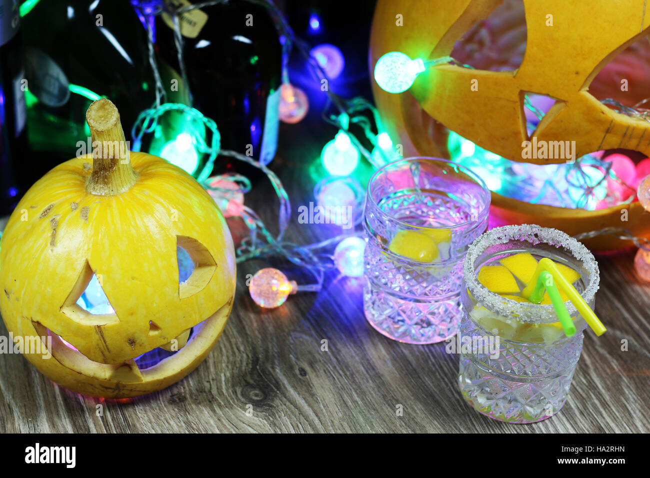glass of ice Halloween Stock Photo - Alamy