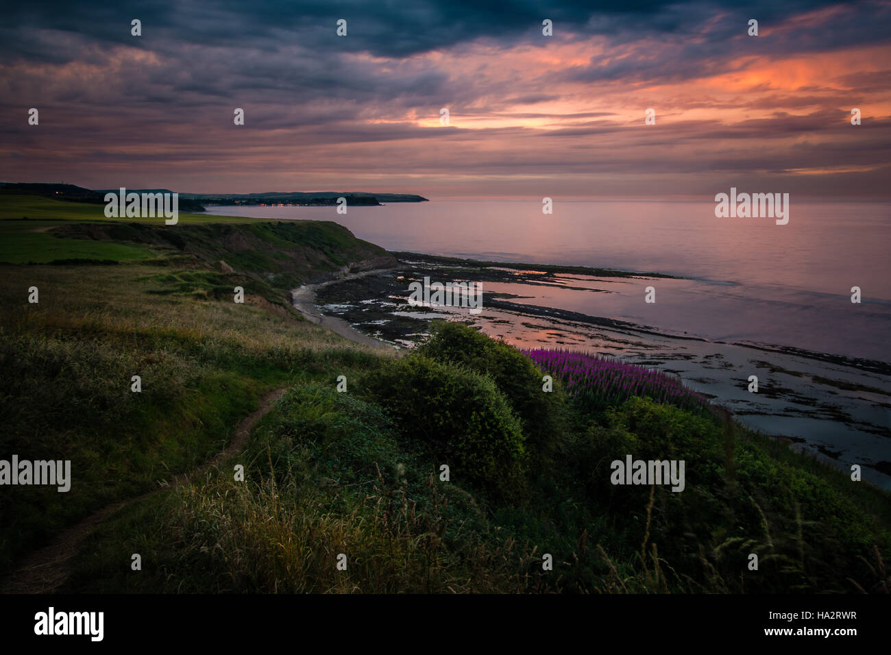 The scene at filey hi-res stock photography and images - Alamy