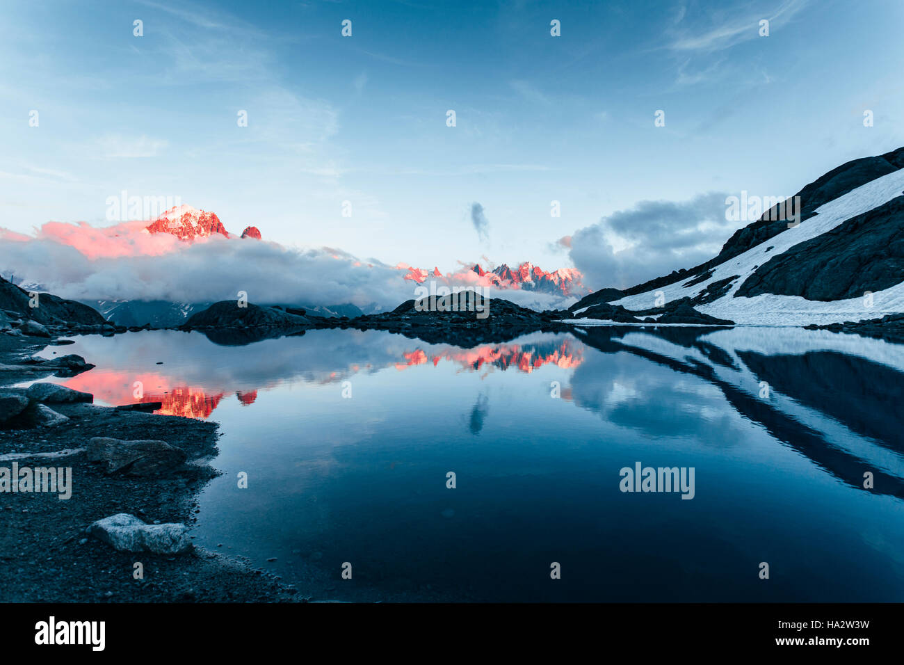 Lac blanc france hi-res stock photography and images - Alamy