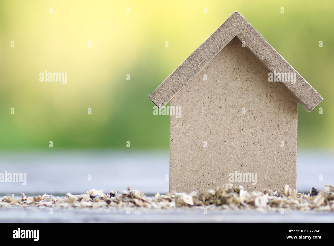 house real estate shape Stock Photo - Alamy