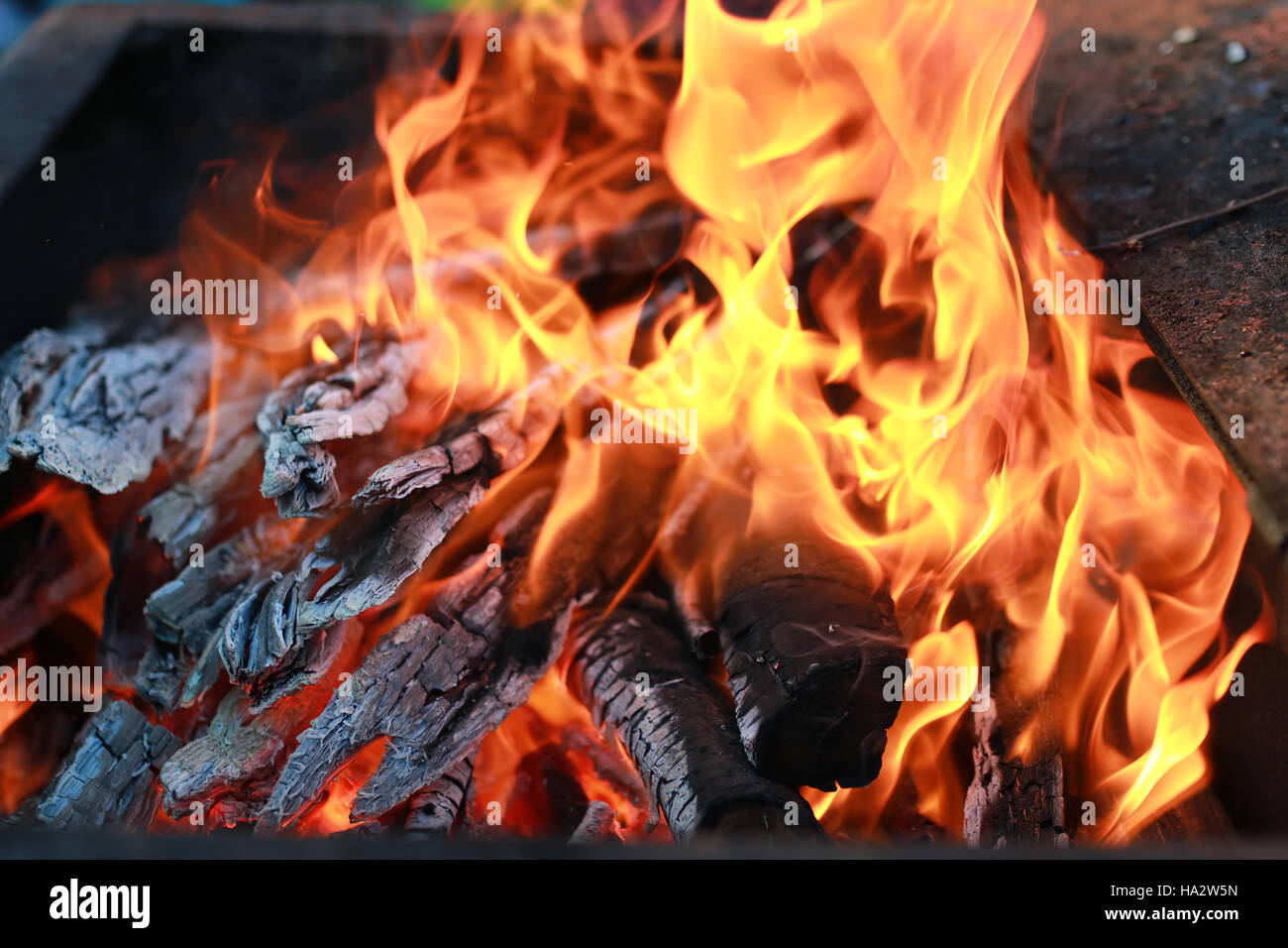 coal and fire flame Stock Photo - Alamy