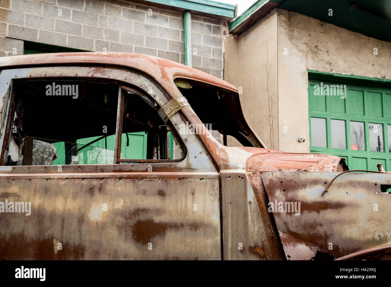 Rusted Vintage Car Parts Stock Photo - Alamy