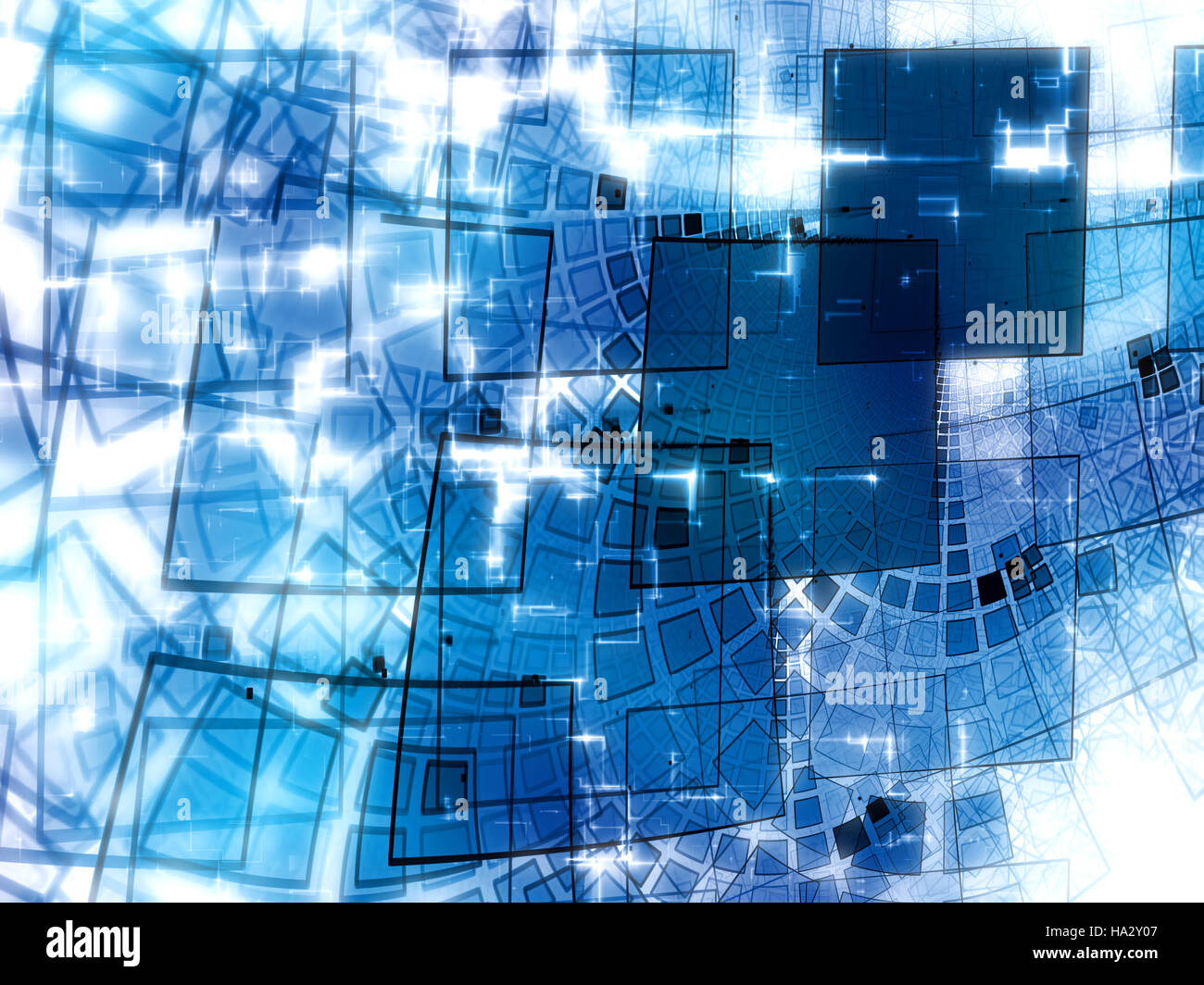 Abstract glossy tech background - digitally generated image Stock Photo ...