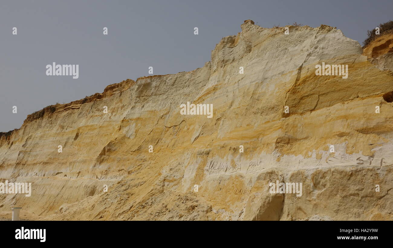 Sandstone Rock And Geology Stock Photo - Alamy