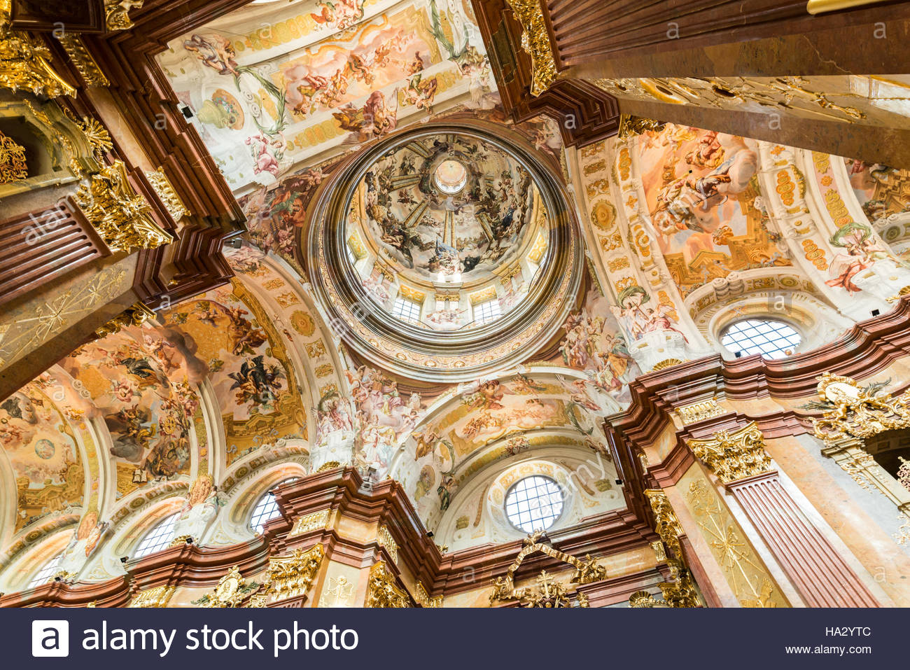 Melk Abbey Ceiling High Resolution Stock Photography and Images - Alamy