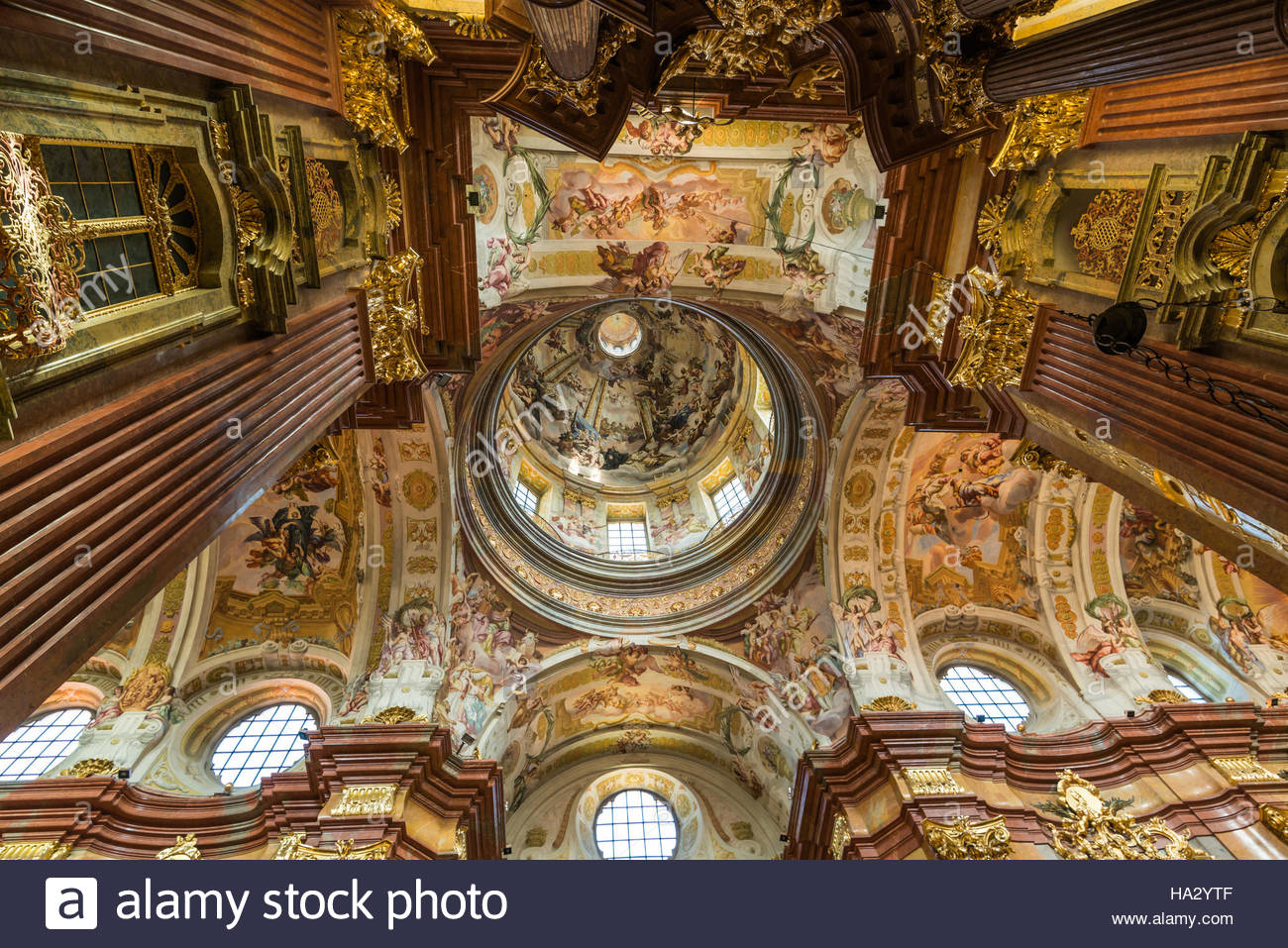 Melk Abbey Ceiling High Resolution Stock Photography and Images - Alamy