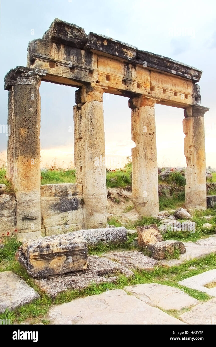 Turkey unesco world heritage site ancient cemetery hi-res stock ...