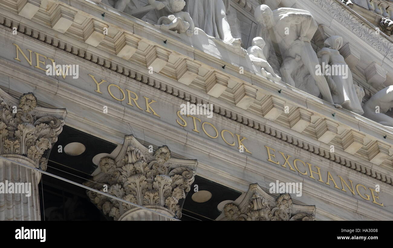 Nyse Building Stock Market Stock Photo - Alamy