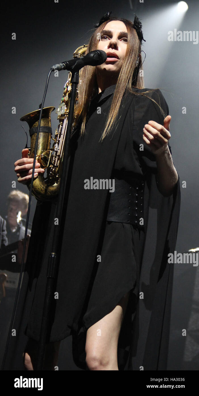 PJ Harvey performing at Teatro Obihall Featuring: PJ Harvey Where ...
