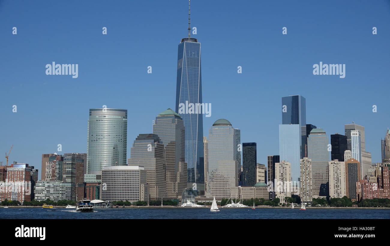 Freedom Tower Lower Manhattan Stock Photo - Alamy