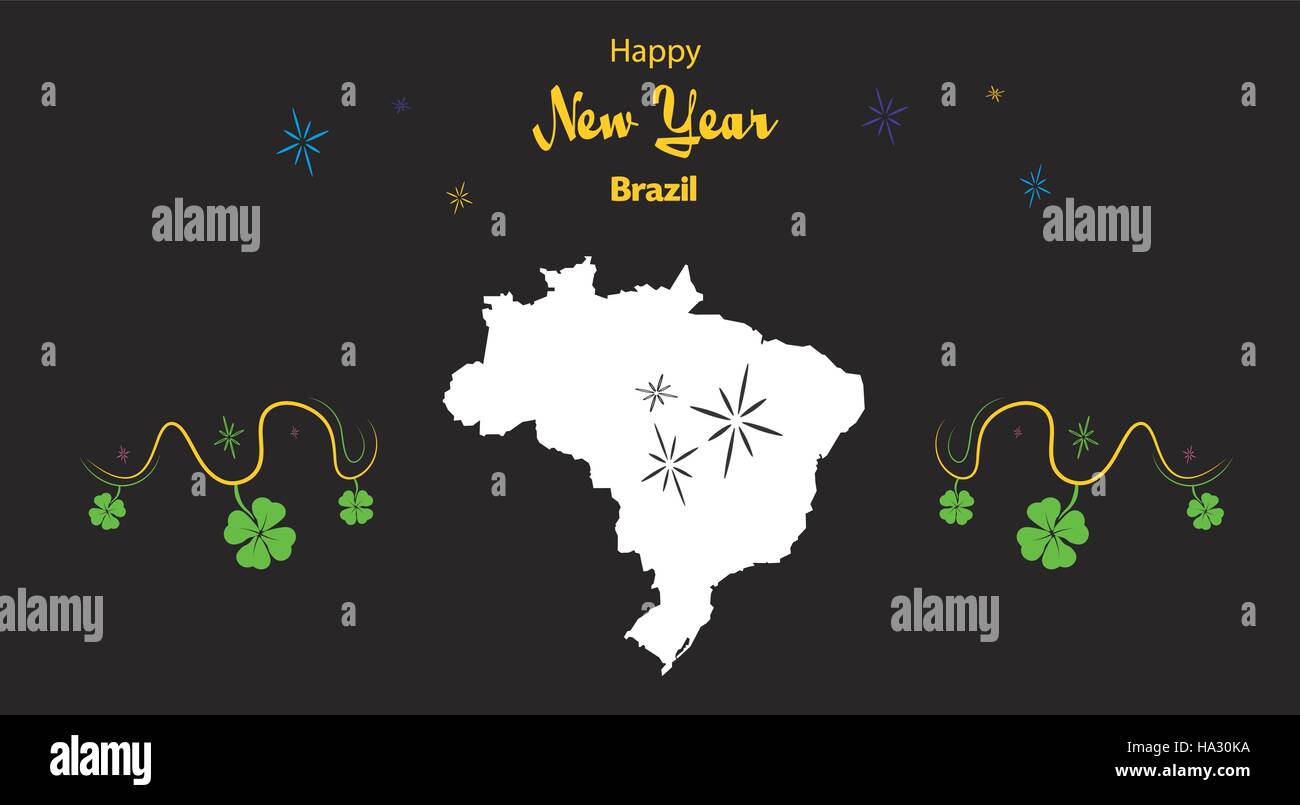 New year brazil Stock Vector Images - Alamy