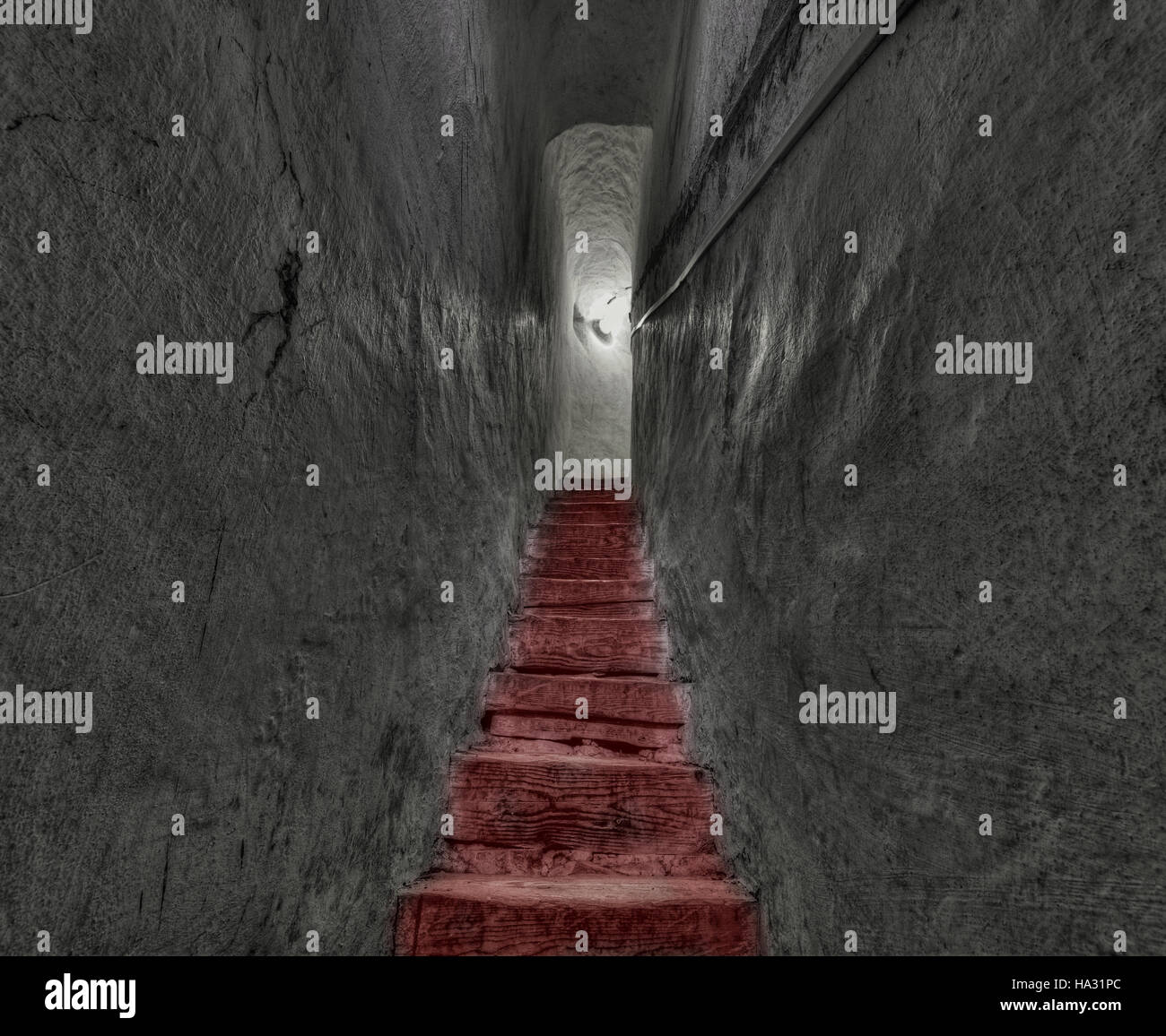 mystic narrow passage, wide view Stock Photo - Alamy