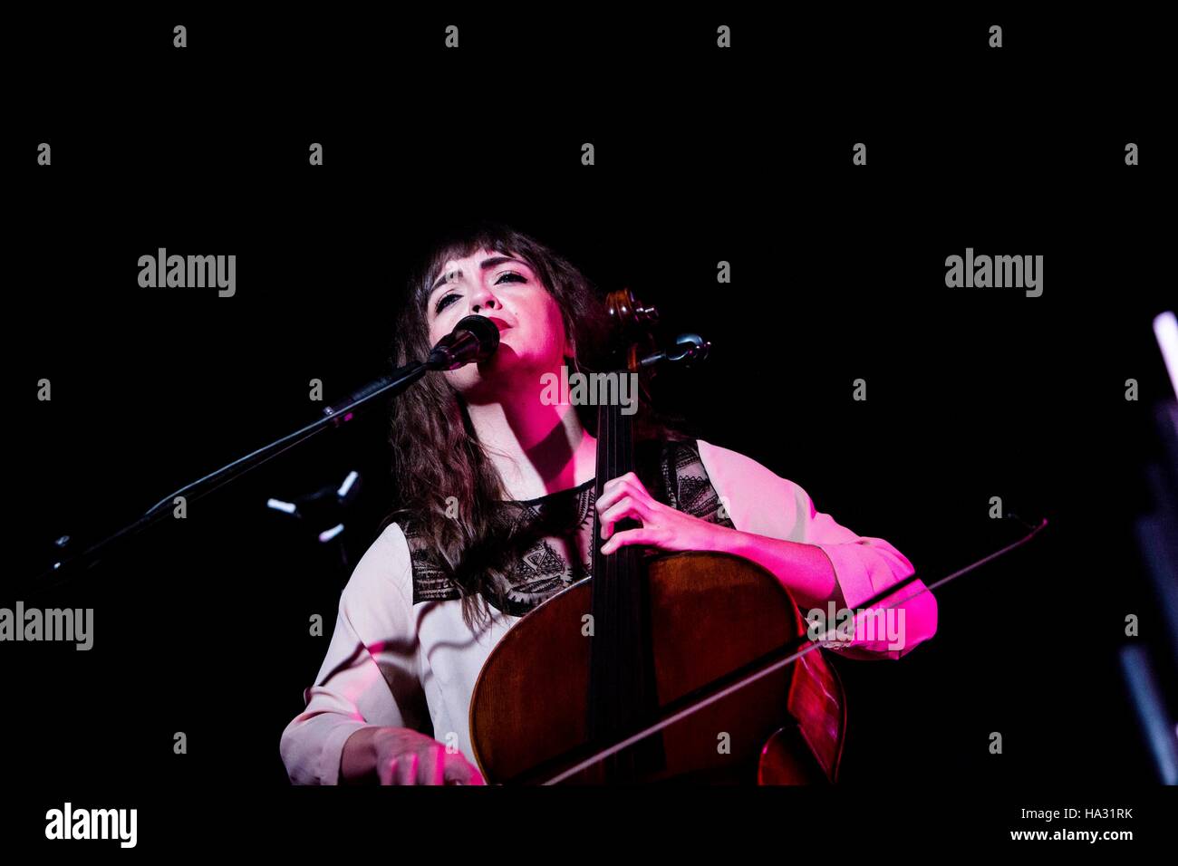 Milan, Italy. 25th Nov, 2016. Jeremiah Fraites of the american folk ...