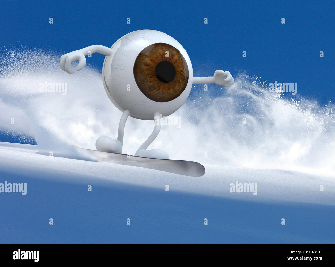 Eyeball arms legs hi-res stock photography and images - Alamy