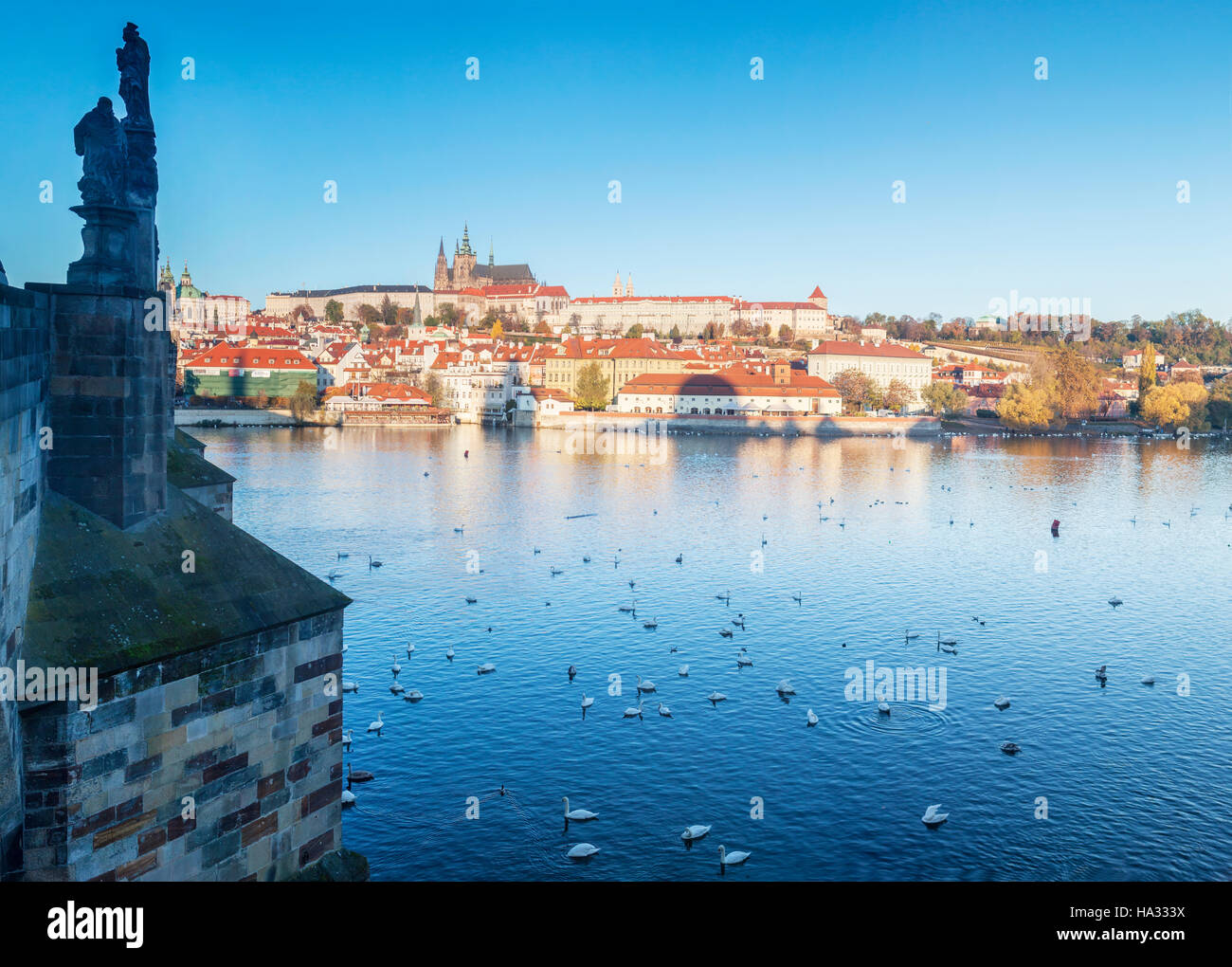 Prague historical center panorama hi-res stock photography and images ...