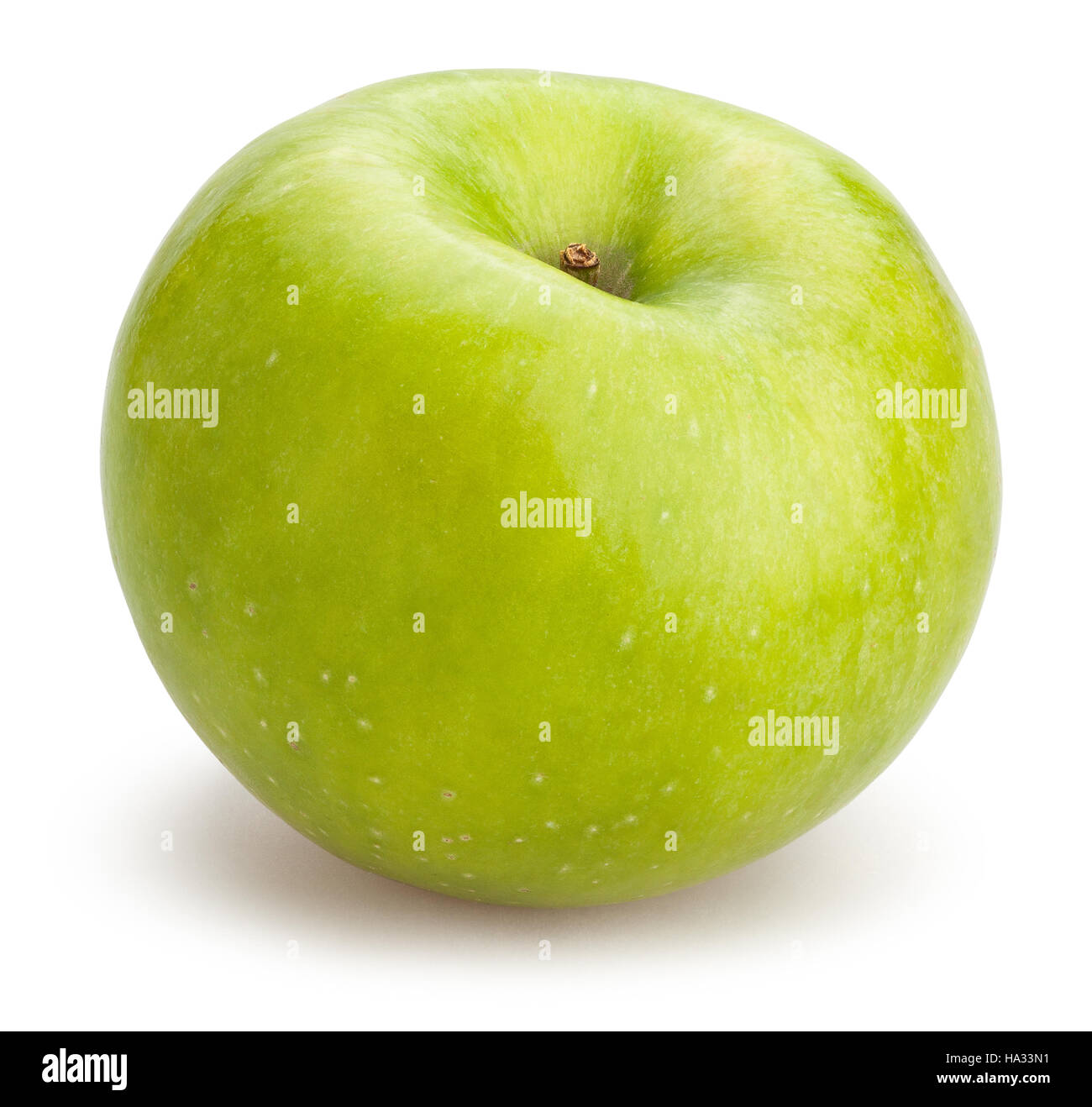 green apple isolated Stock Photo - Alamy