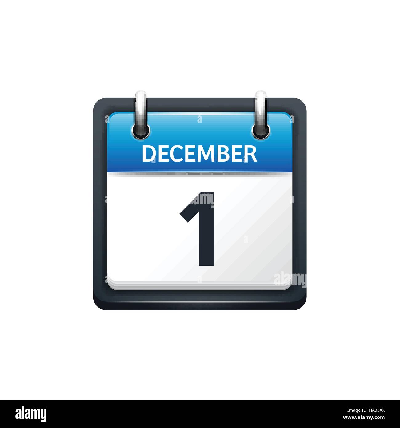 Wednesday december 1 Cut Out Stock Images & Pictures - Alamy