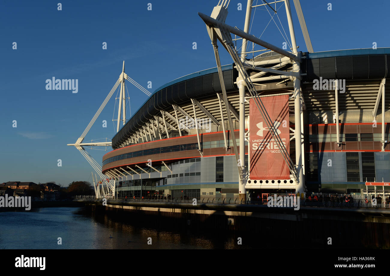 General view of the Principality Stadium before the Autumn ...