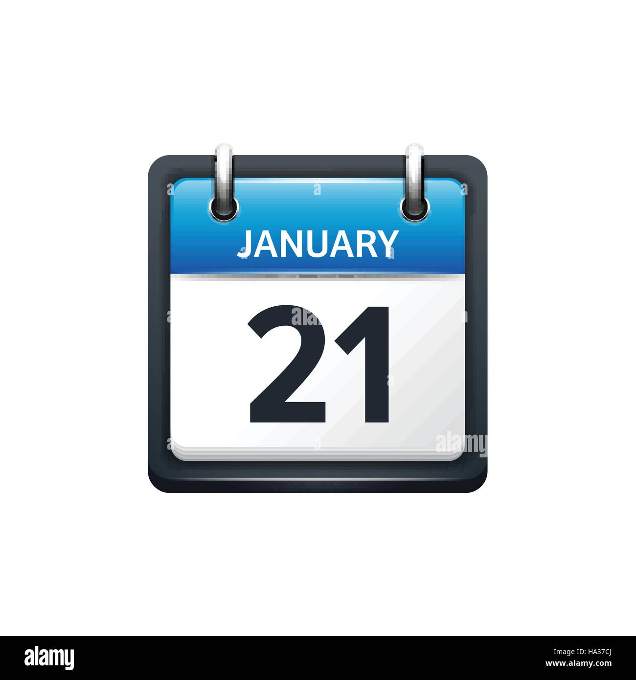 Thursday january 21 Stock Vector Images - Alamy