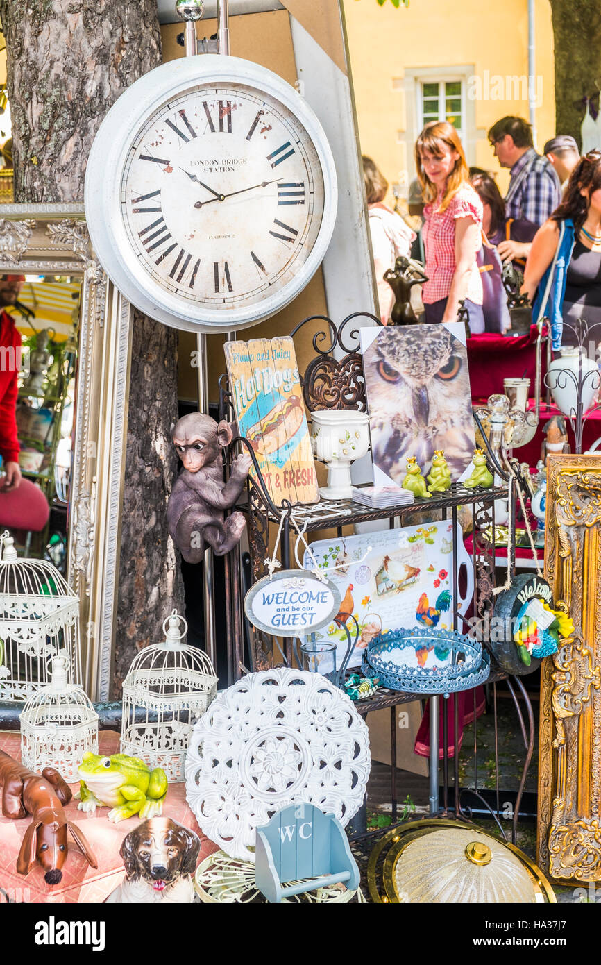 street scene, stuttgart spring flea market Stock Photo - Alamy
