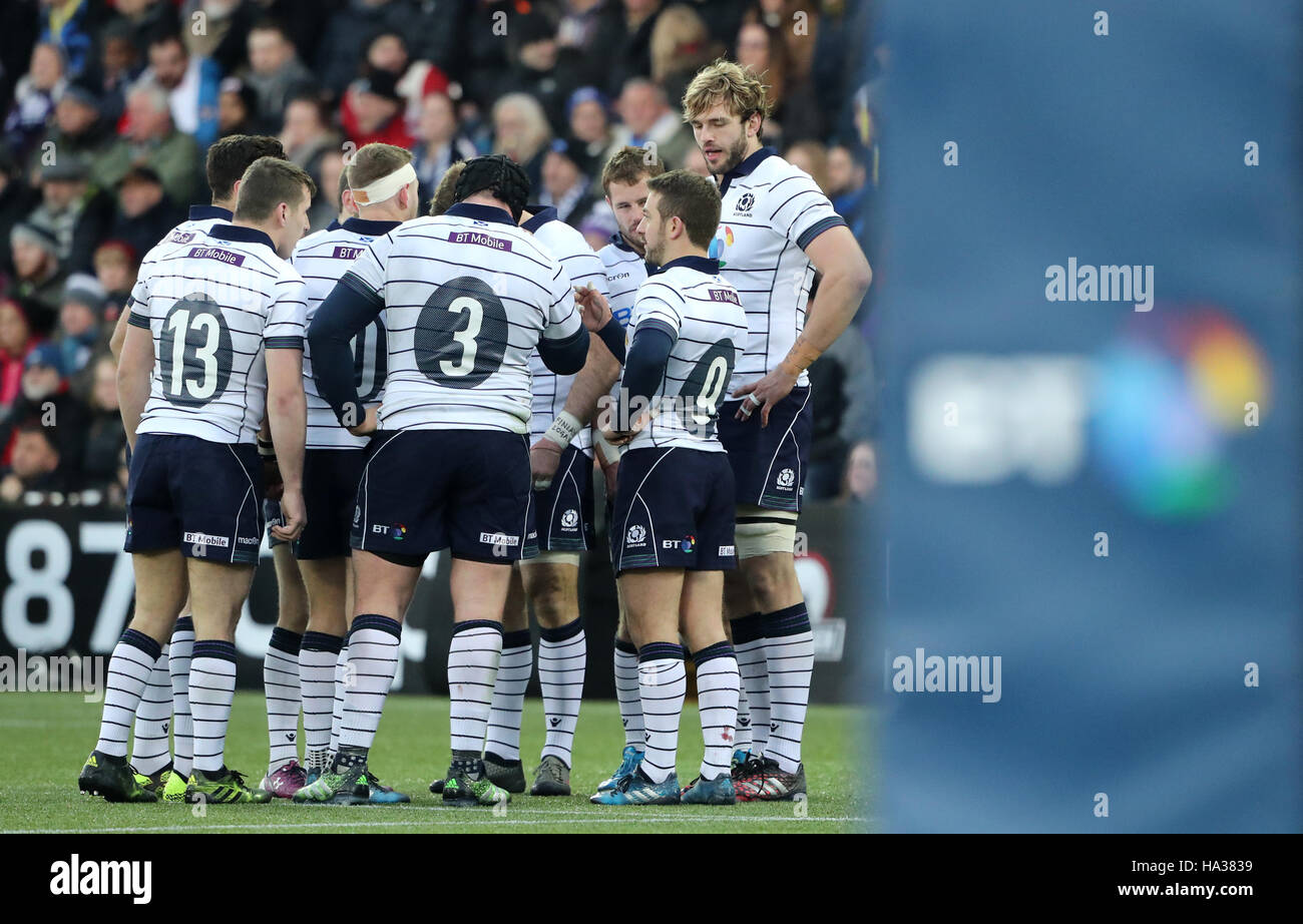 Scotland international rugby team hi-res stock photography and images ...