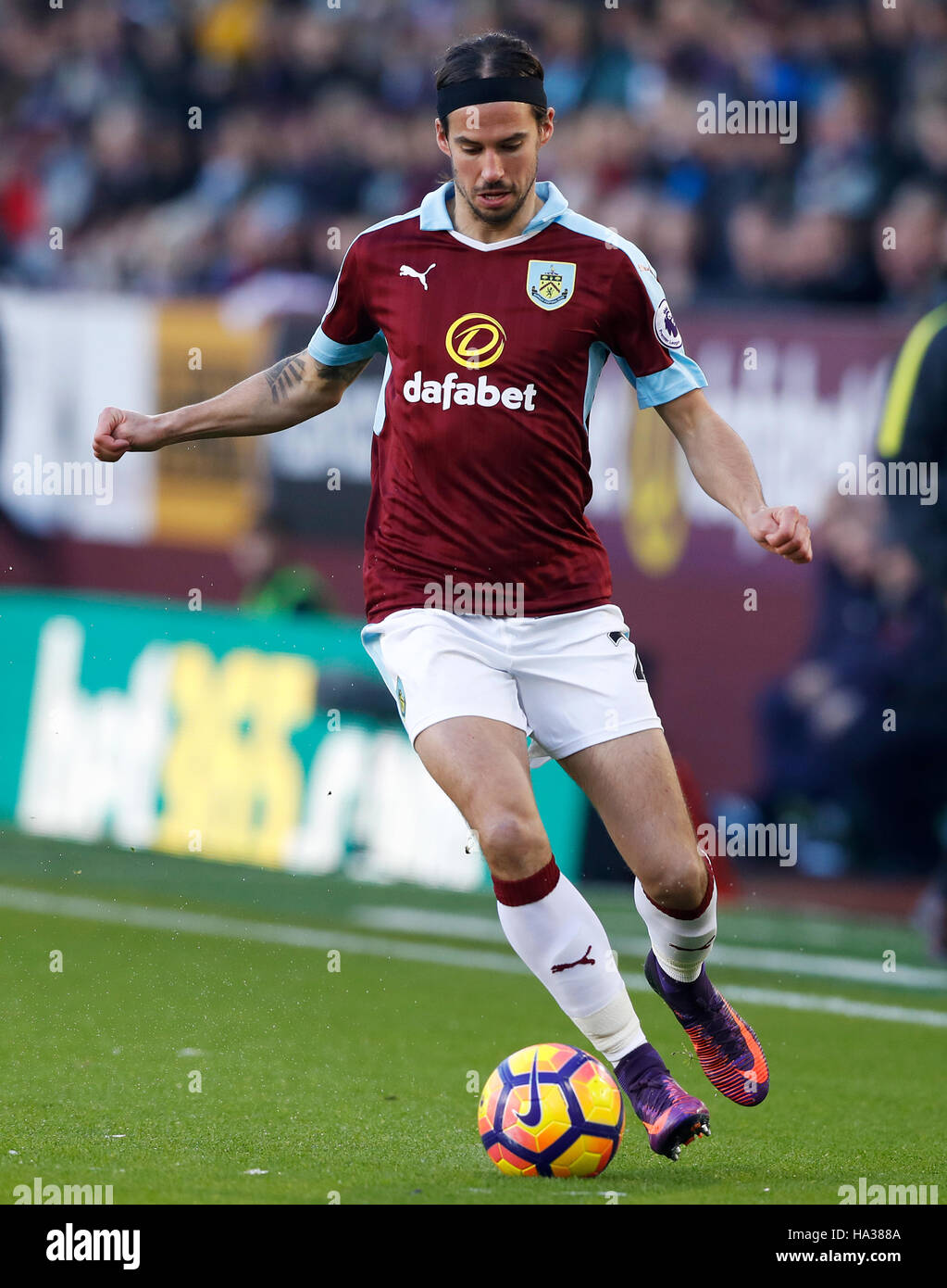 Burnley's George Boyd Stock Photo - Alamy