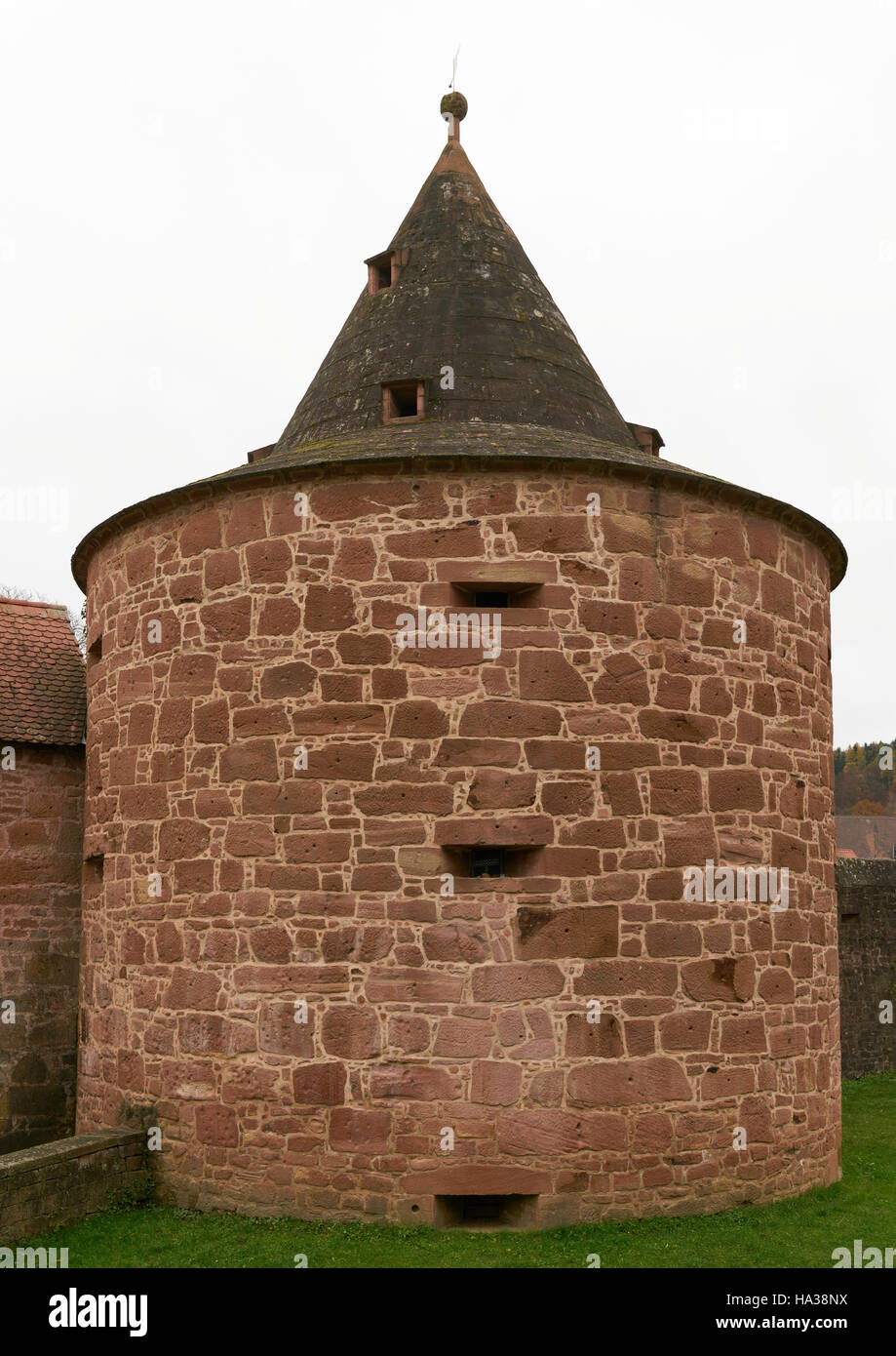 Medieval walled city of Büdingen Germany Stock Photo - Alamy