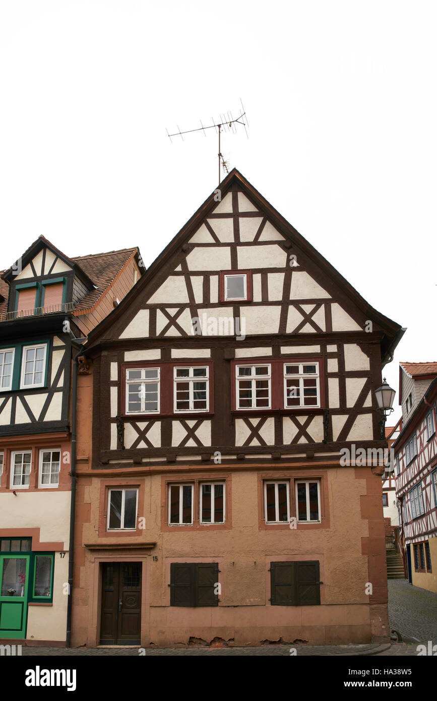 Medieval walled city of Büdingen Germany Stock Photo - Alamy