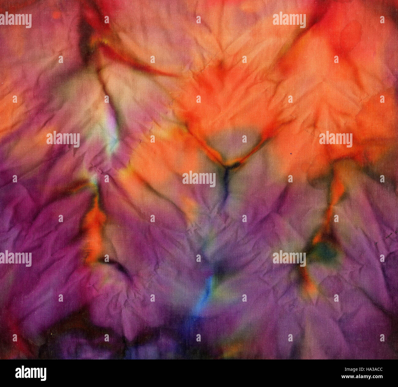 Dye batik fabric for background and texture Stock Photo - Alamy