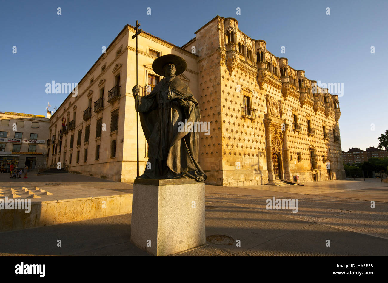 Palacio de los duques del Infantado, Guadalajara Spain Stock Photo - Alamy