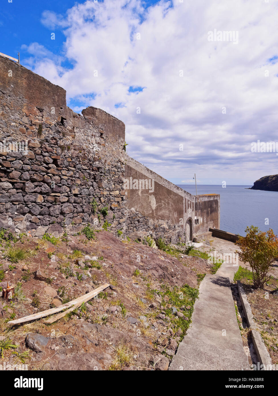 Portugal, Madeira, View of the castle in Machico Stock Photo - Alamy