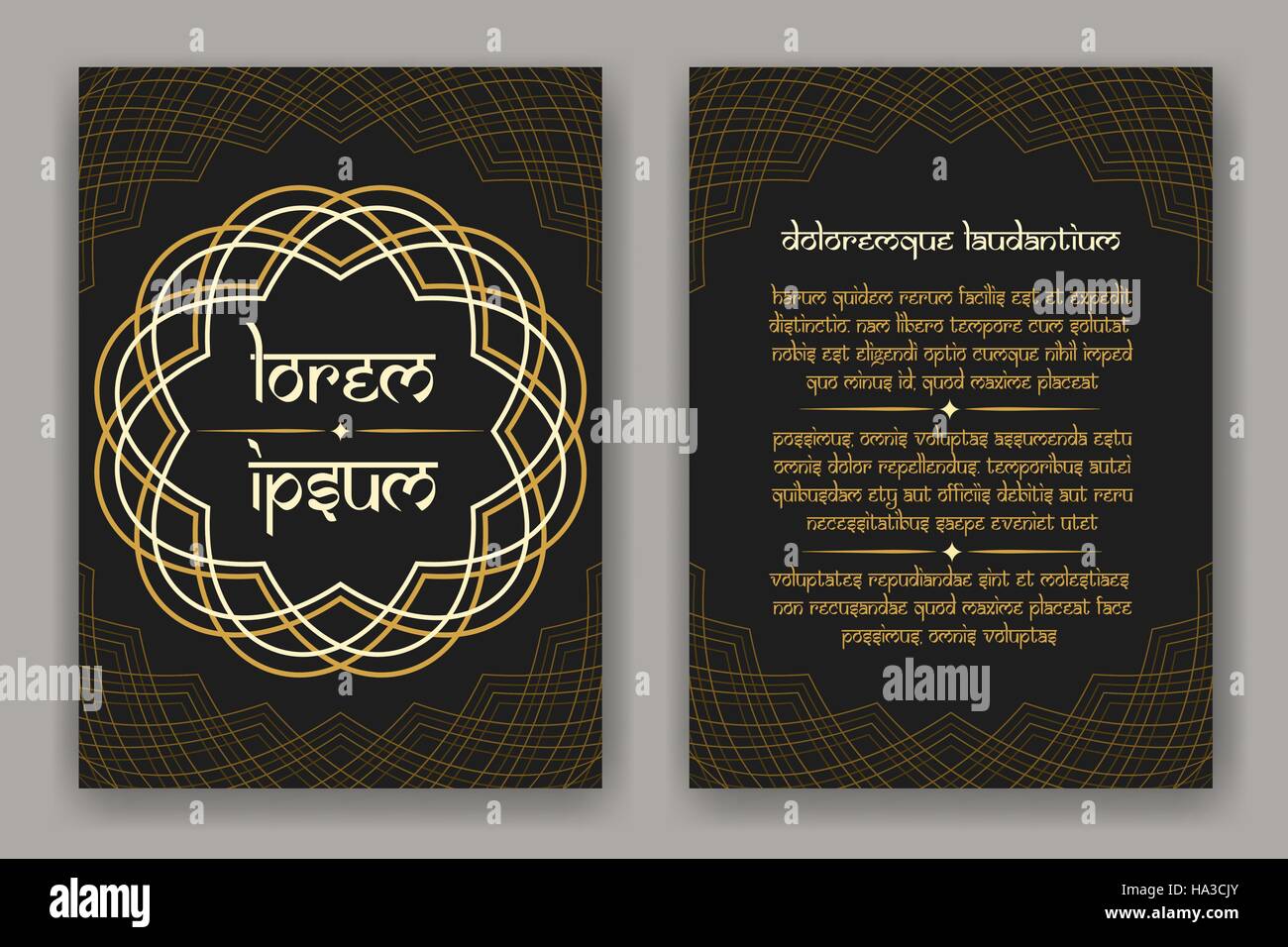 Background template presentation cover Stock Vector Images - Alamy