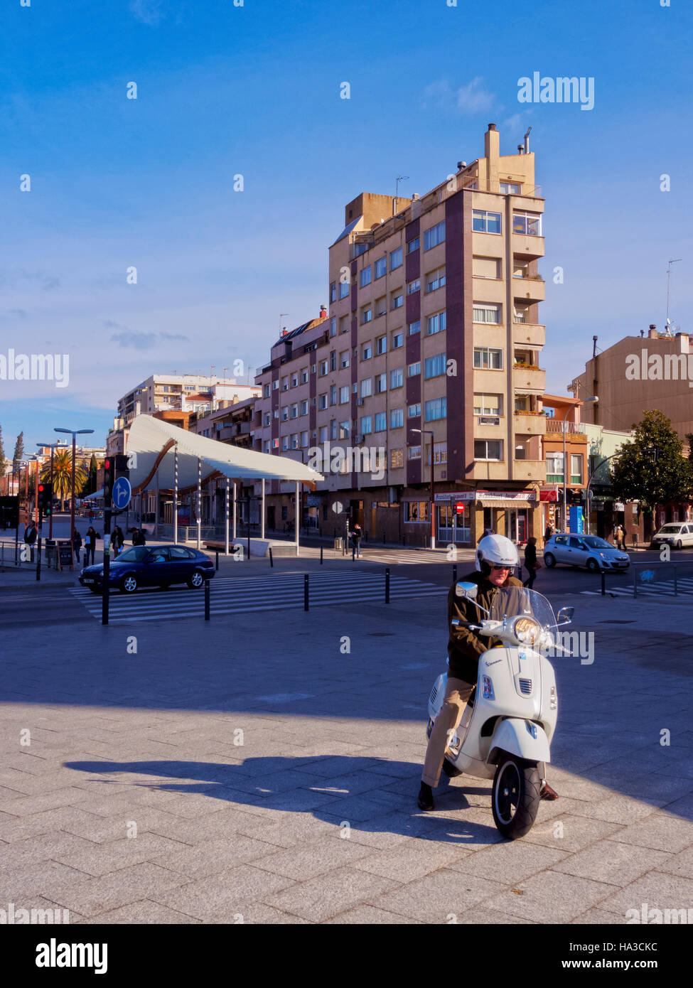 Spain, Catalonia, Barcelona Province, View of Terrassa Stock Photo - Alamy
