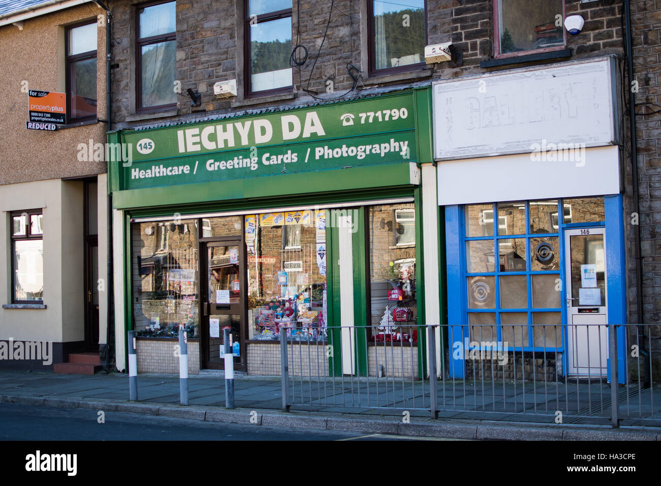 Treherbert High Street, The old Chemist and Pharmacy that first opened ...
