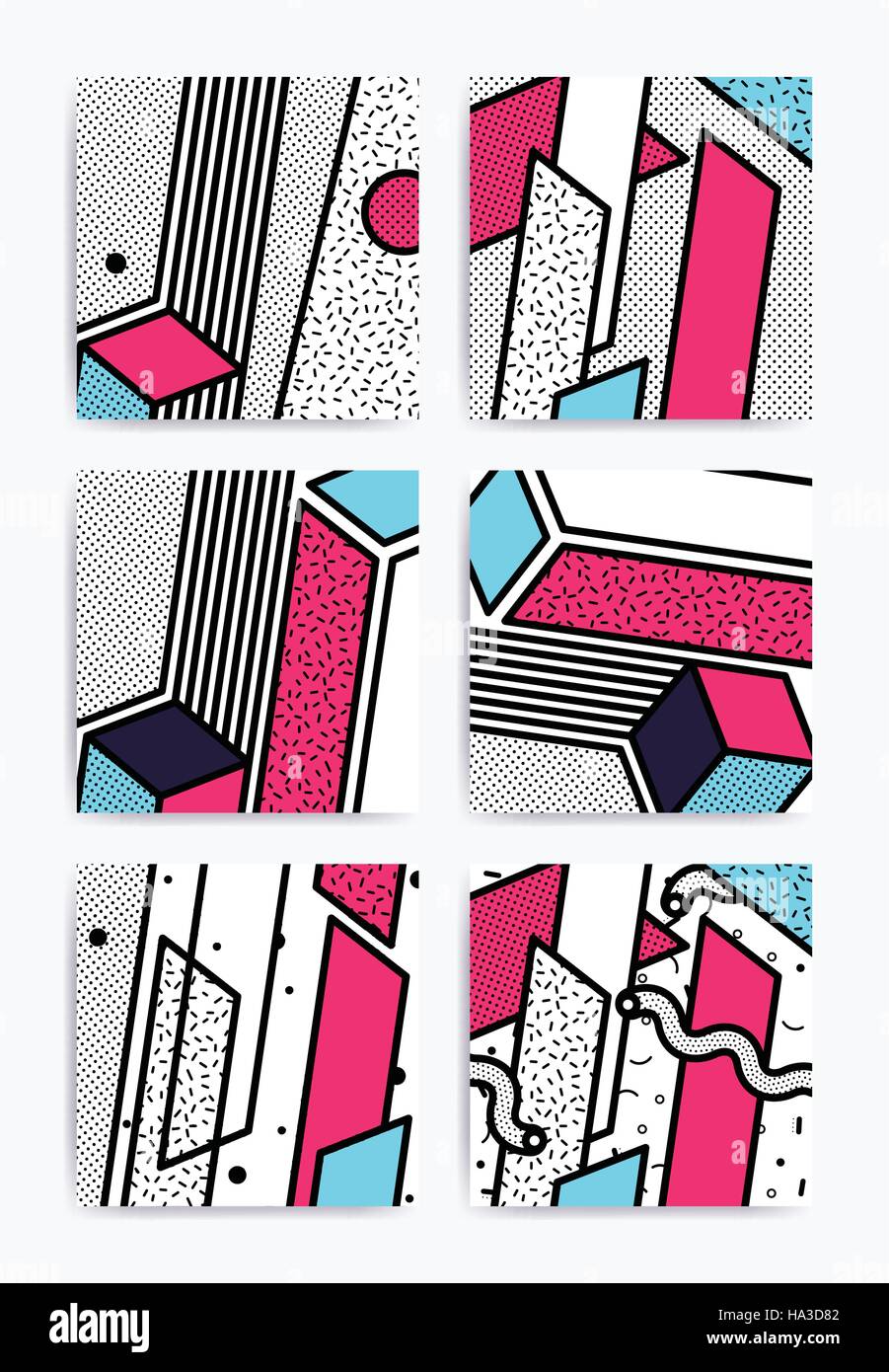 Colorful Pop art set Stock Vector Image & Art - Alamy