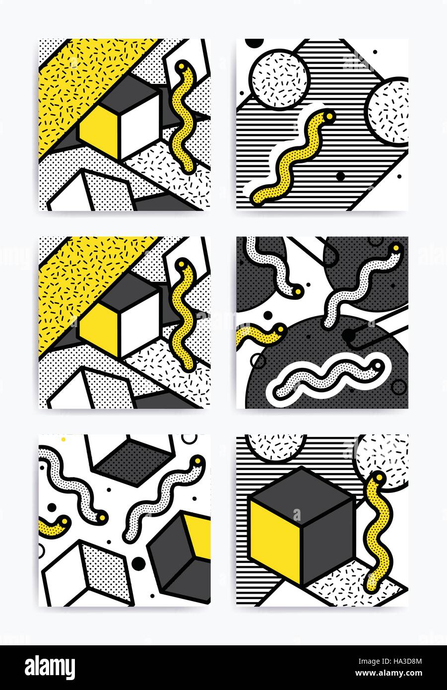 Colorful Pop art set Stock Vector Image & Art - Alamy