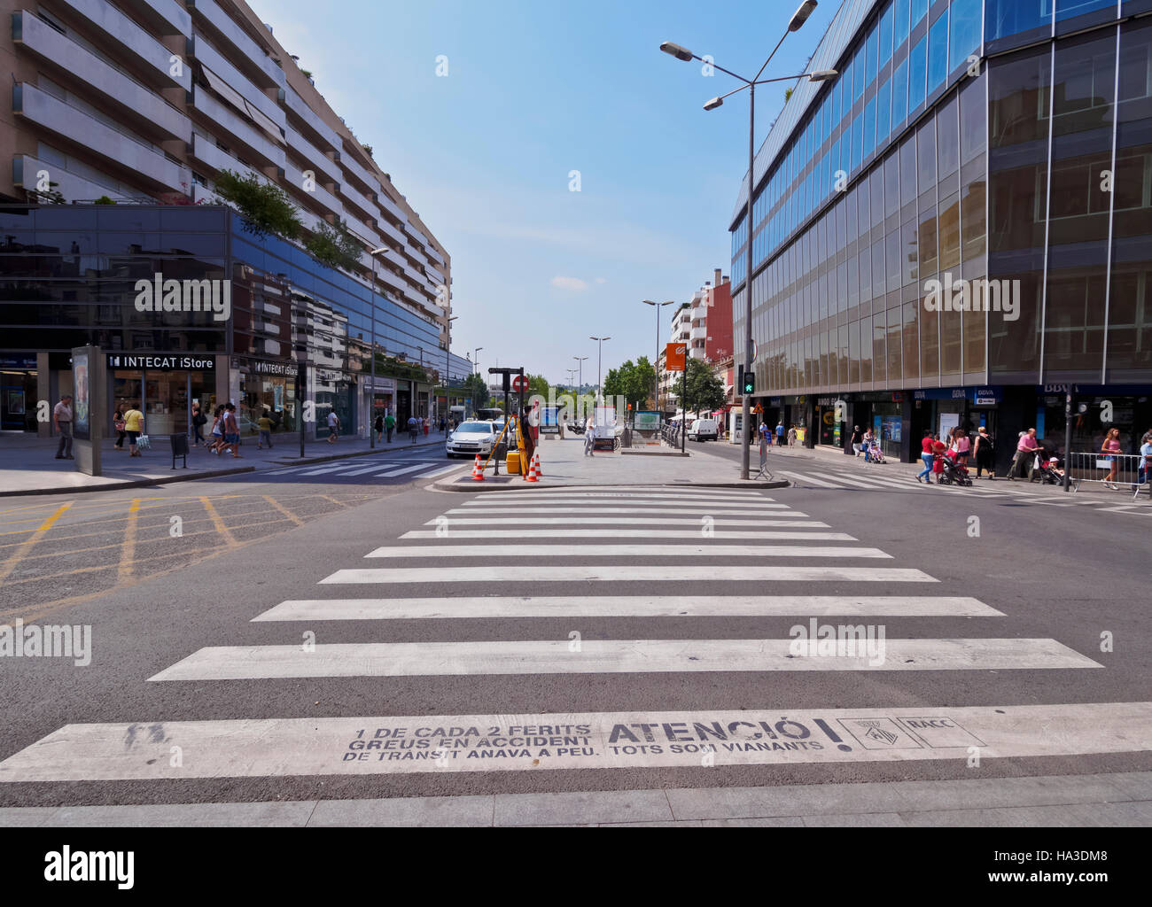 Spain, Catalonia, Barcelona Province, View of Terrassa Stock Photo - Alamy