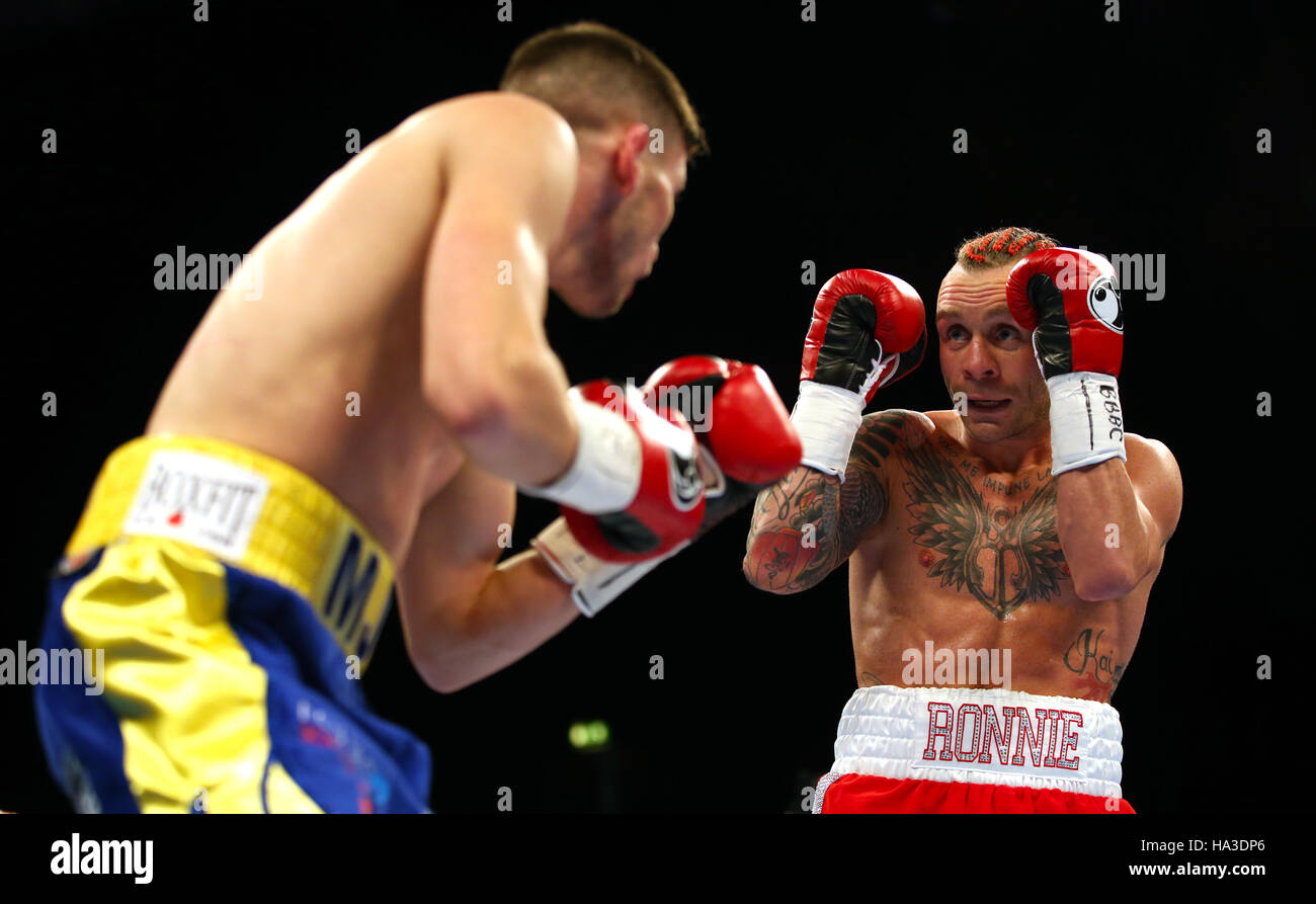 Martin Joseph Ward (left) and Ronnie Clark during the BBBofC British ...