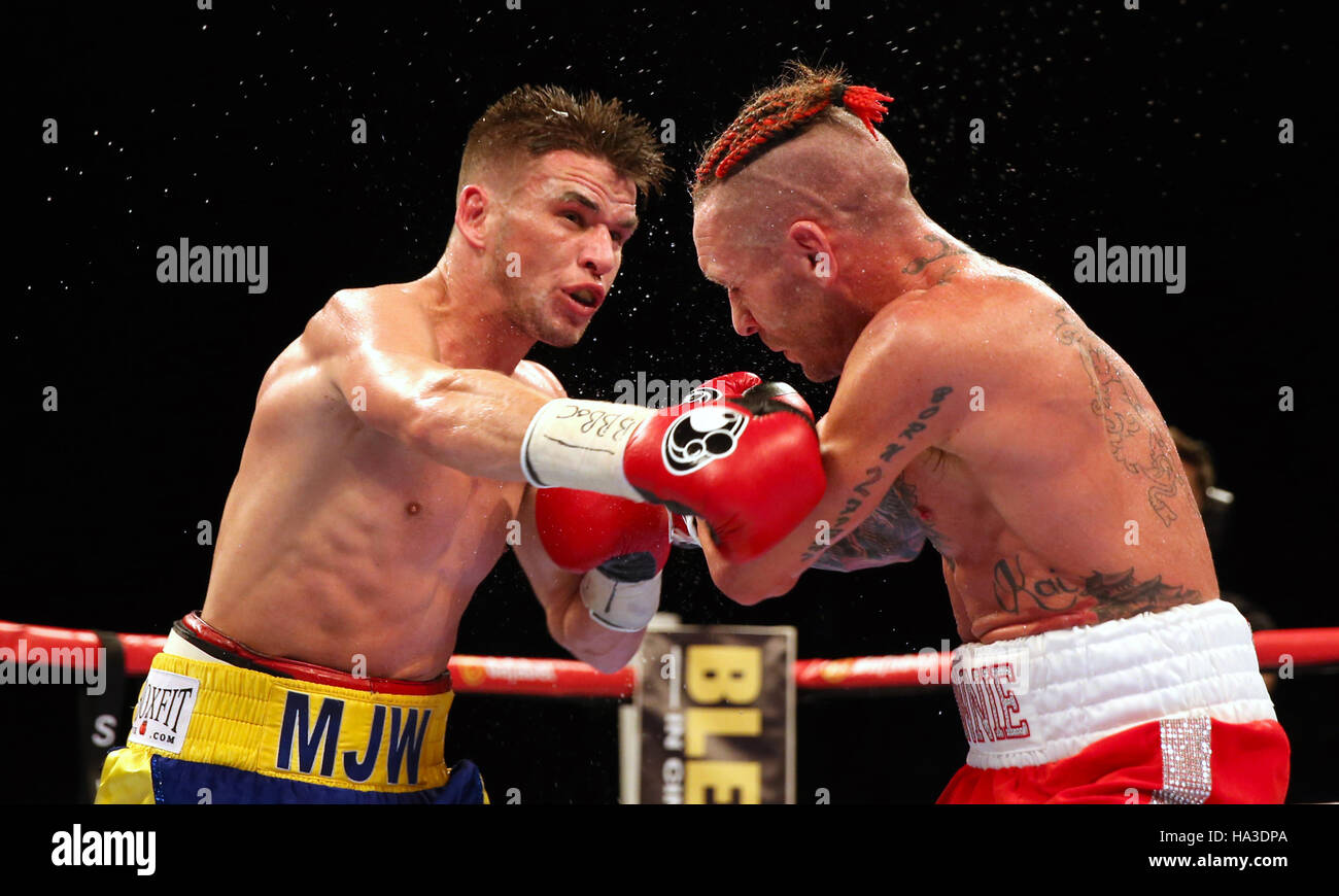 Martin Joseph Ward (left) and Ronnie Clark during the BBBofC British ...