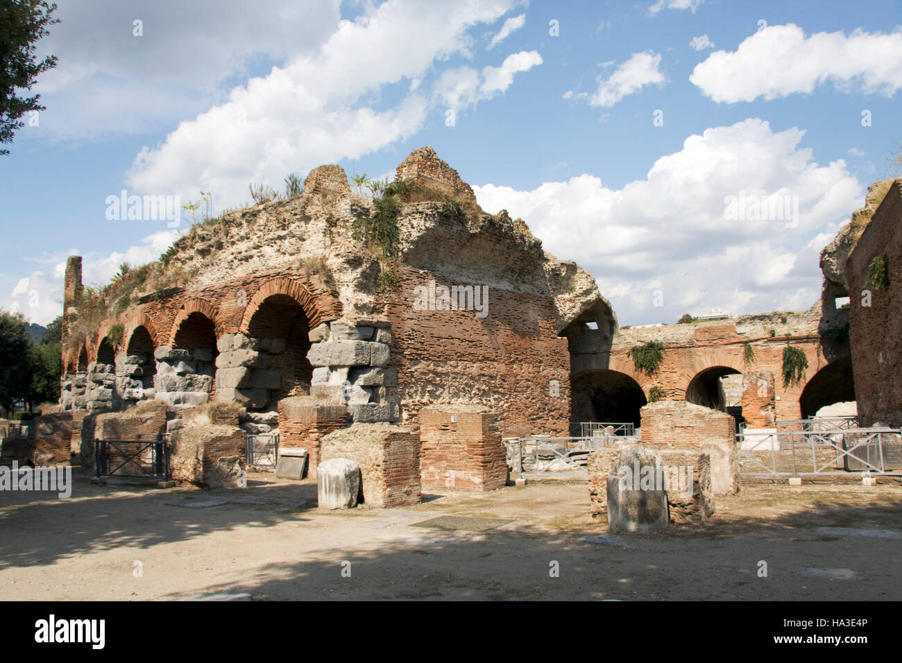 Neronian Flavian Amphitheatre, Roman ruins in Pozzuoli, Naples ...