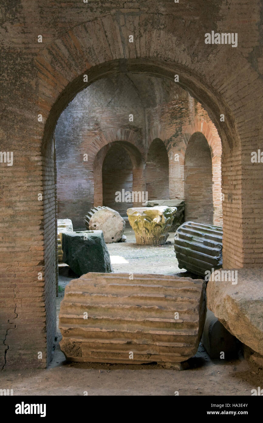 Neronian Flavian Amphitheatre, Roman ruins in Pozzuoli, Naples ...