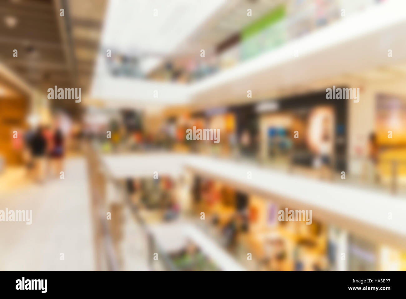 abstract blur background of department store sale season - can use to ...