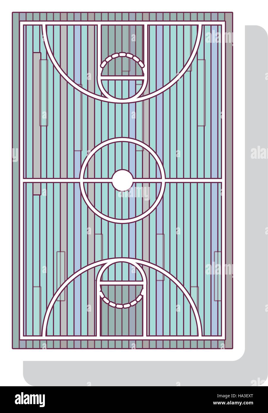 Backboard shadow Stock Vector Images - Alamy