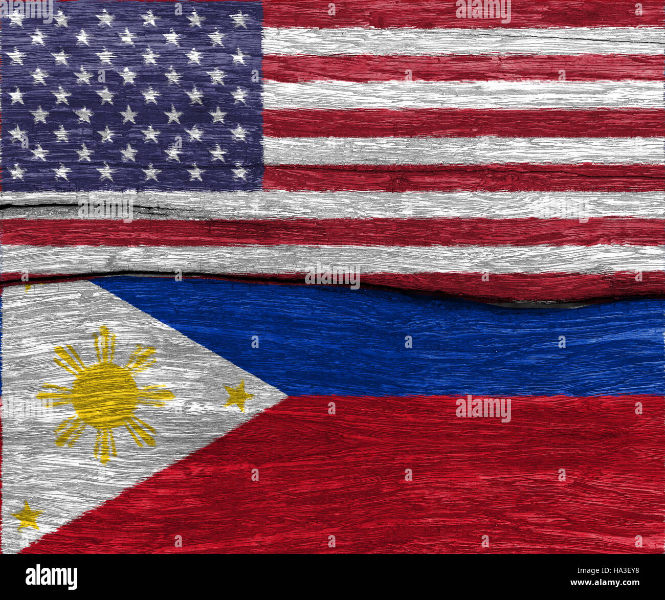 Philippine American Flag Logo