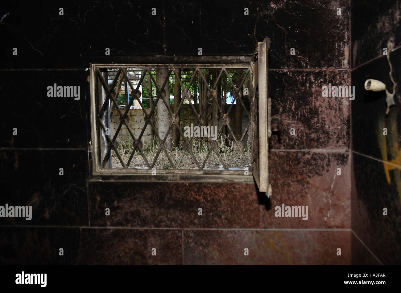 Urban Exploration photography adventure, walk in abandoned place Stock ...