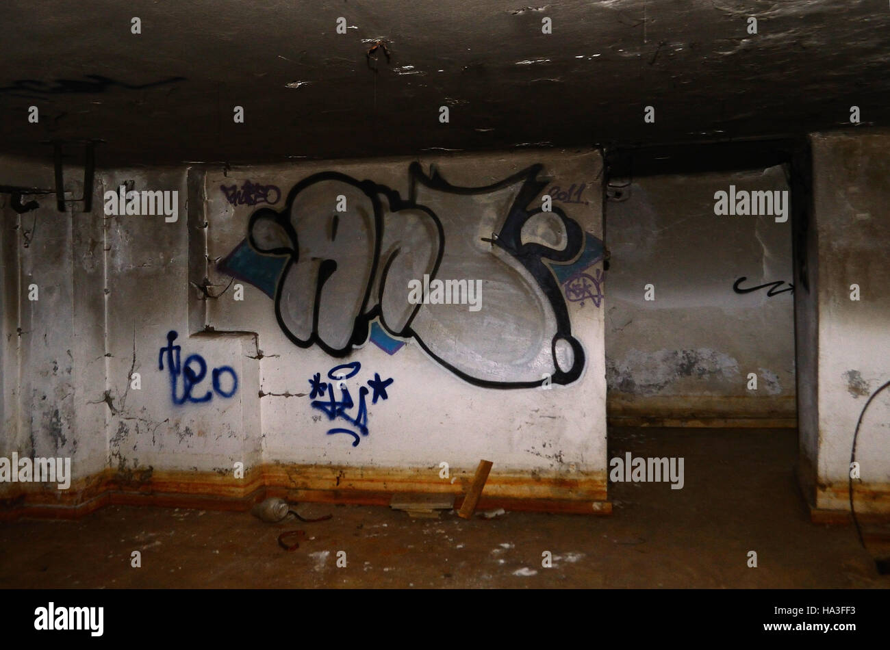 Urban Exploration photography adventure, walk in abandoned place Stock ...