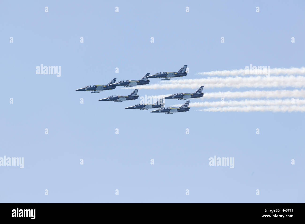 CNE Air show, Breitling Jet team American Tour performing at the ...