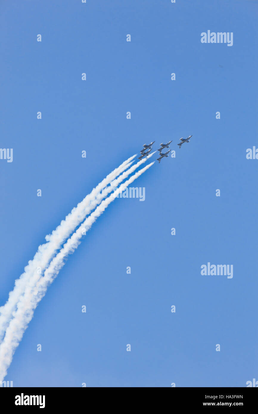 CNE Air show, Breitling Jet team American Tour performing at the ...