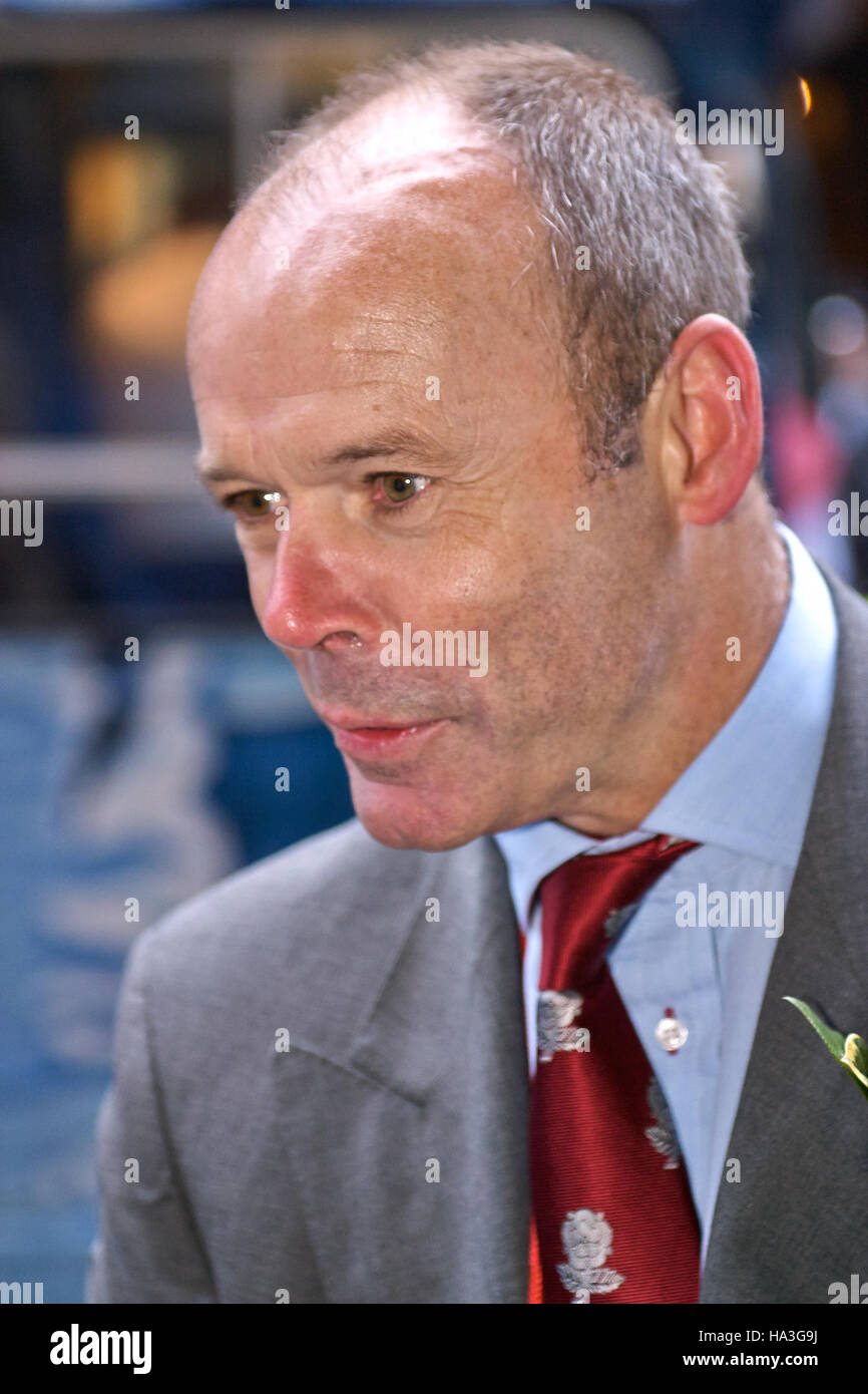 Sir Clive Woodward during the World cup winning England rugby team ...